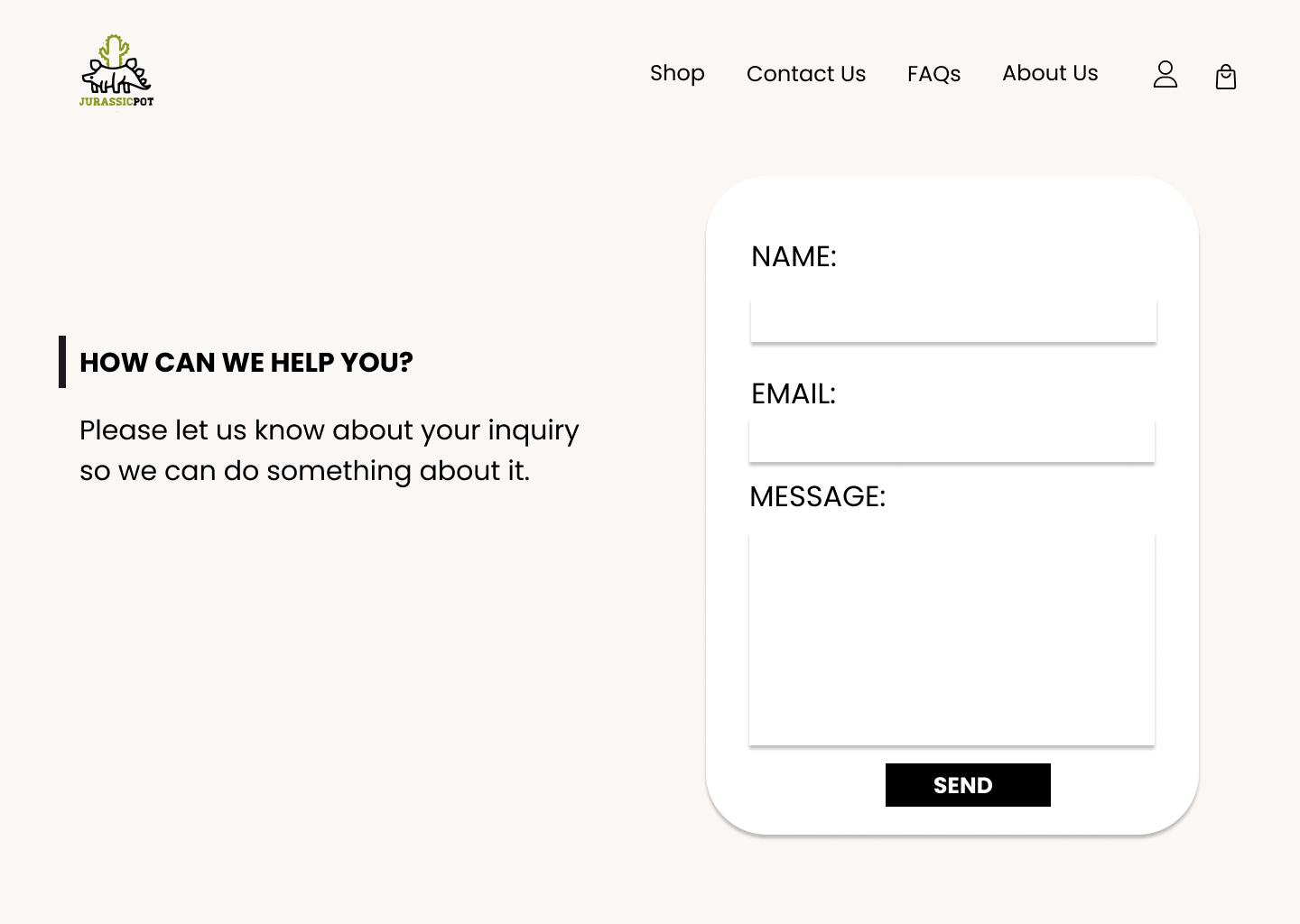 Project Details - Jurassic Pot PH